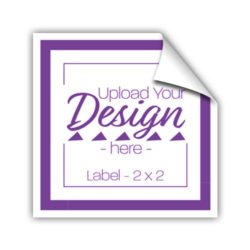 2x2 Inch Labels: Custom Printed Labels with your design